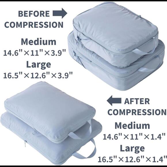 Storage & Organization | Tianzong 2 Pack Compression Packing Cubes For ...